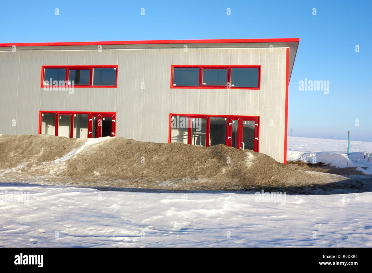 Frozen construction hi-res stock photography and images - Alamy