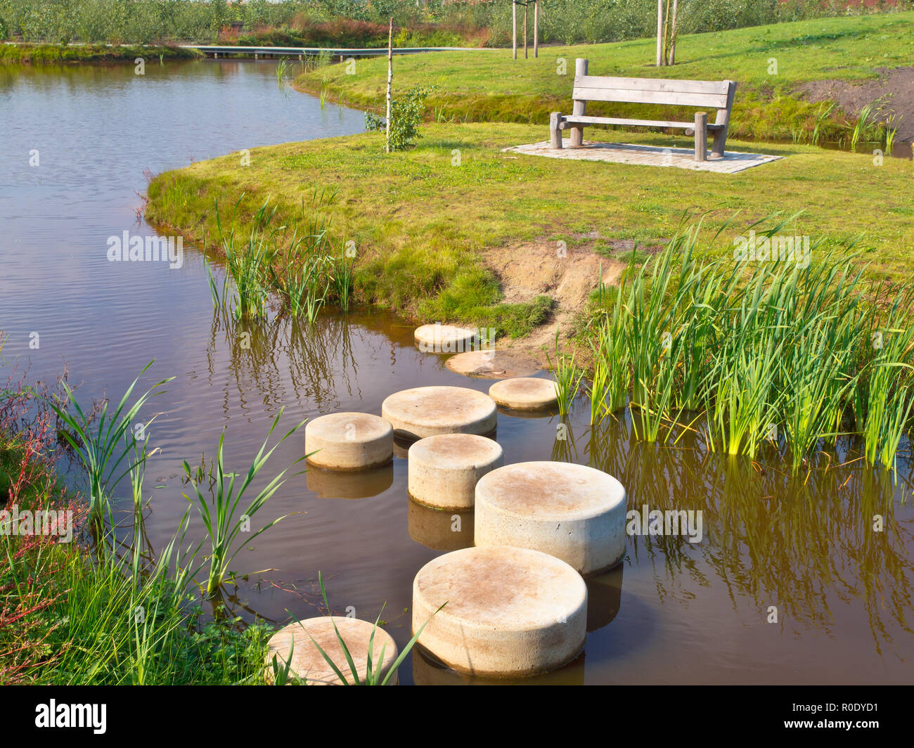 Stepping stone in a river hi-res stock photography and images - Alamy