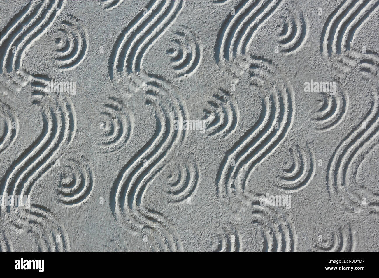 Concrete wall with wavy structure hi-res stock photography and images ...