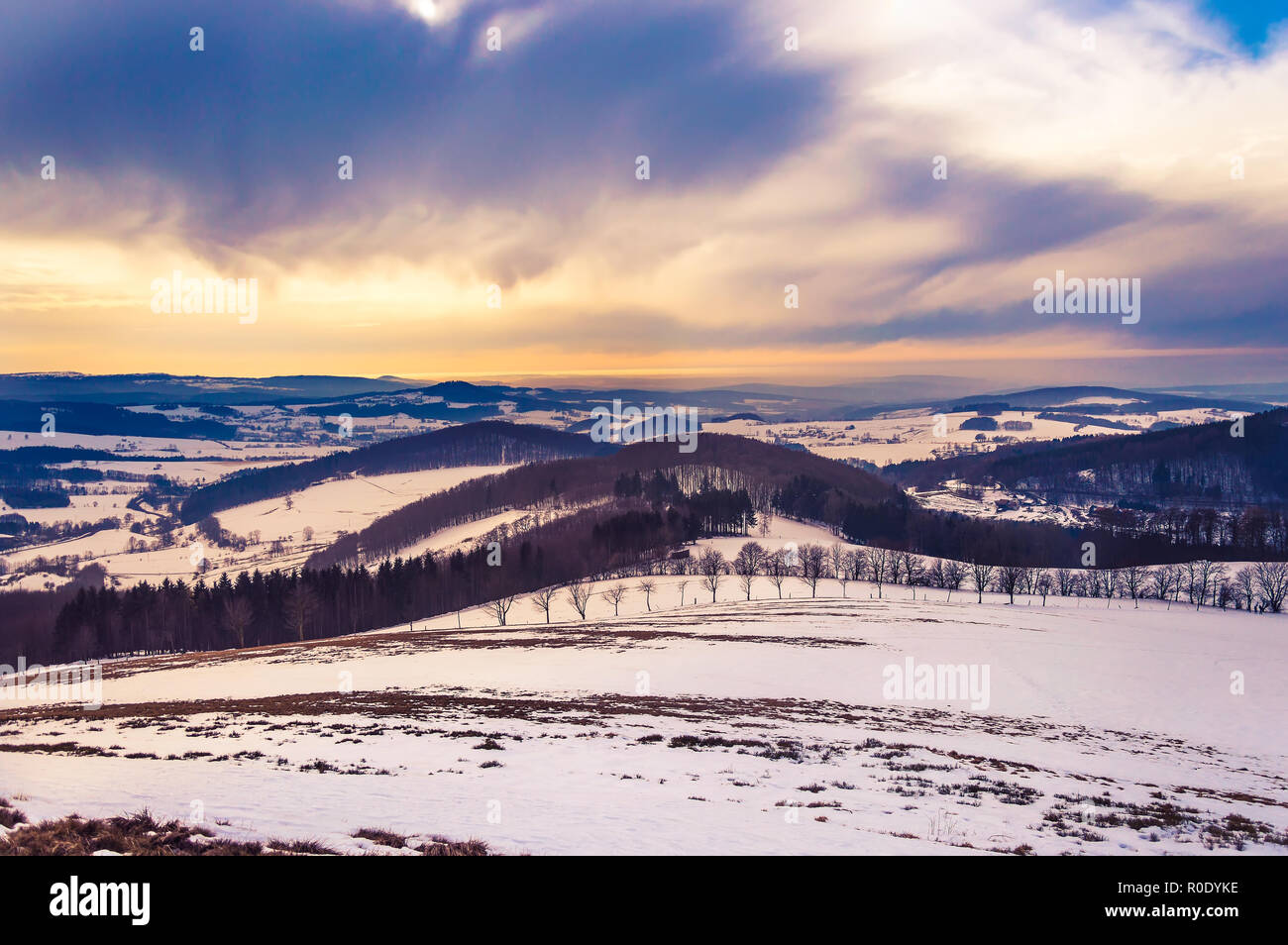 Landscape in the rhon hi-res stock photography and images - Alamy
