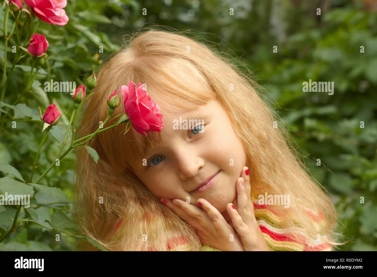 Cute Girl Bush