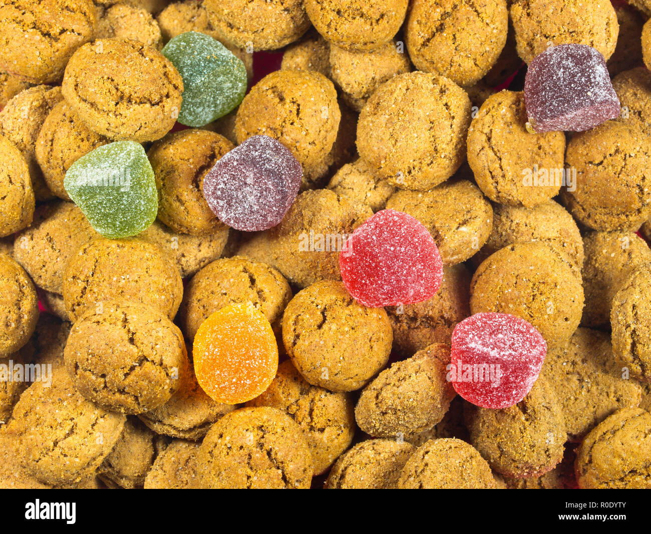 Background of Pepernoten, typical Dutch treat for Sinterklaas in ...