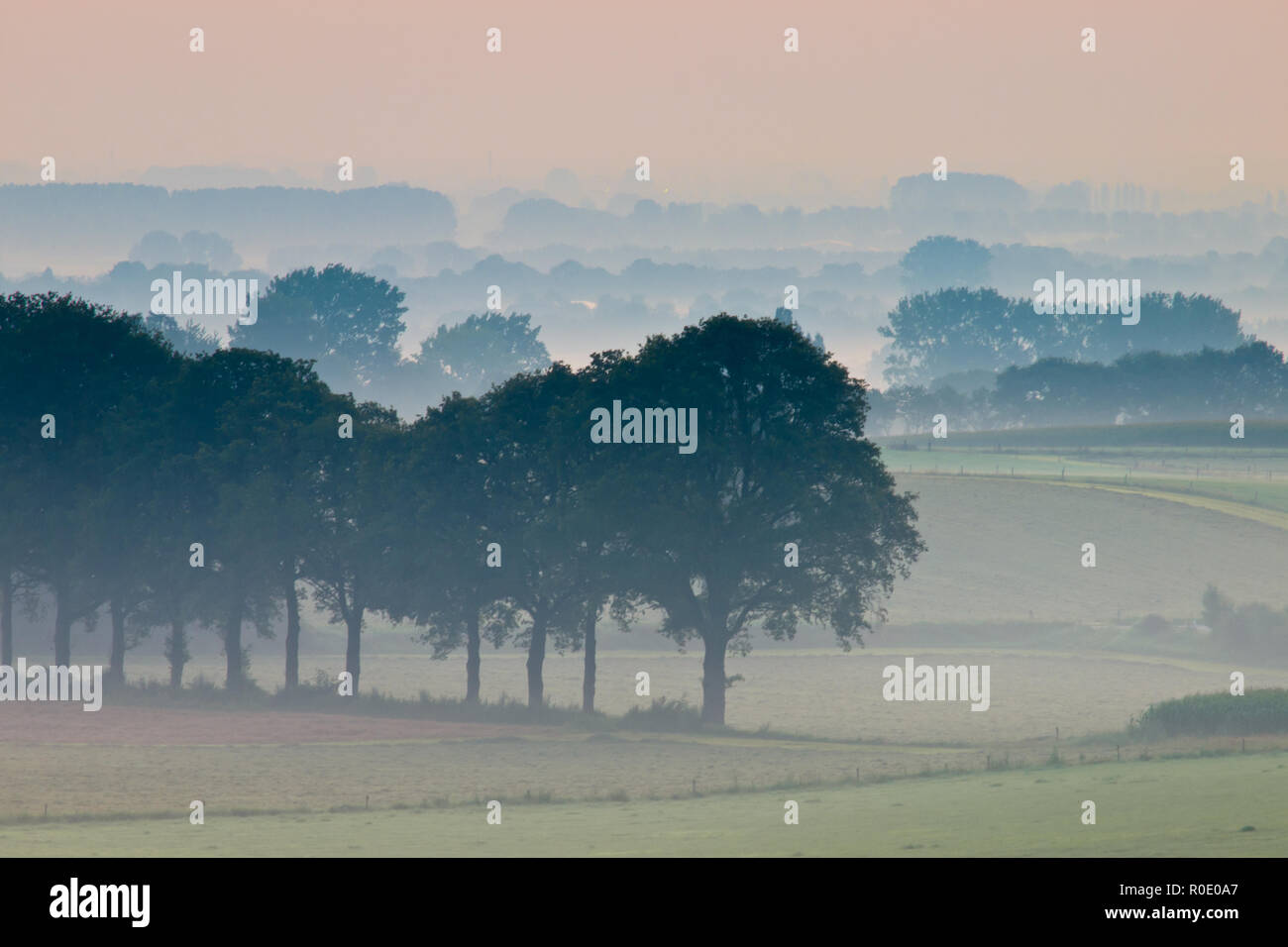 Hazy landscape hi-res stock photography and images - Alamy