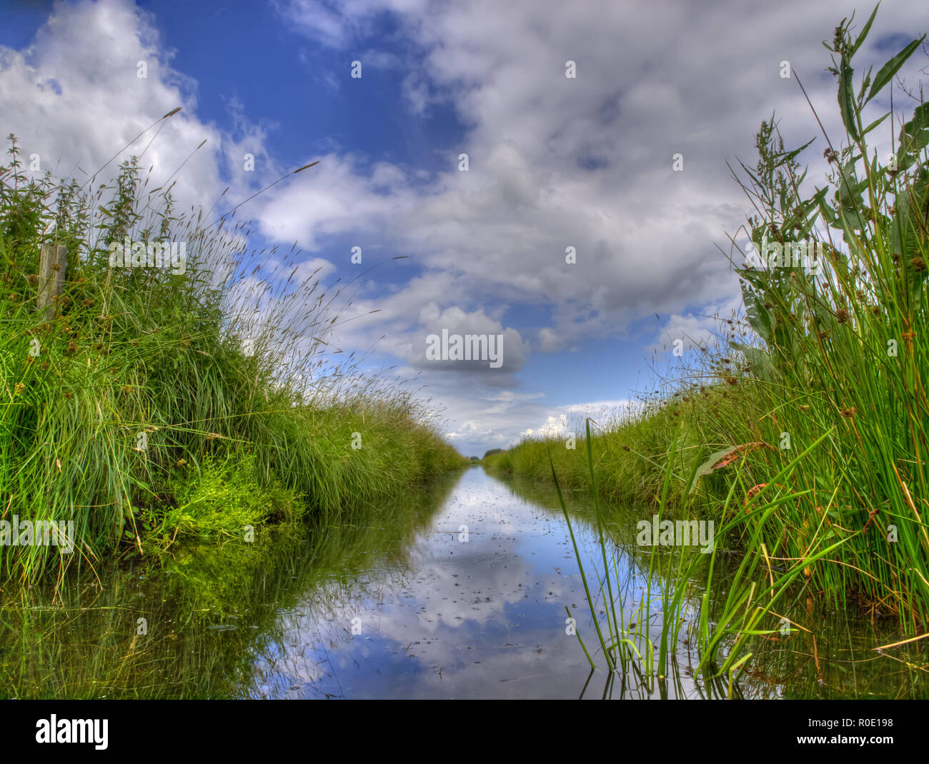 Water draining ditch hi-res stock photography and images - Alamy