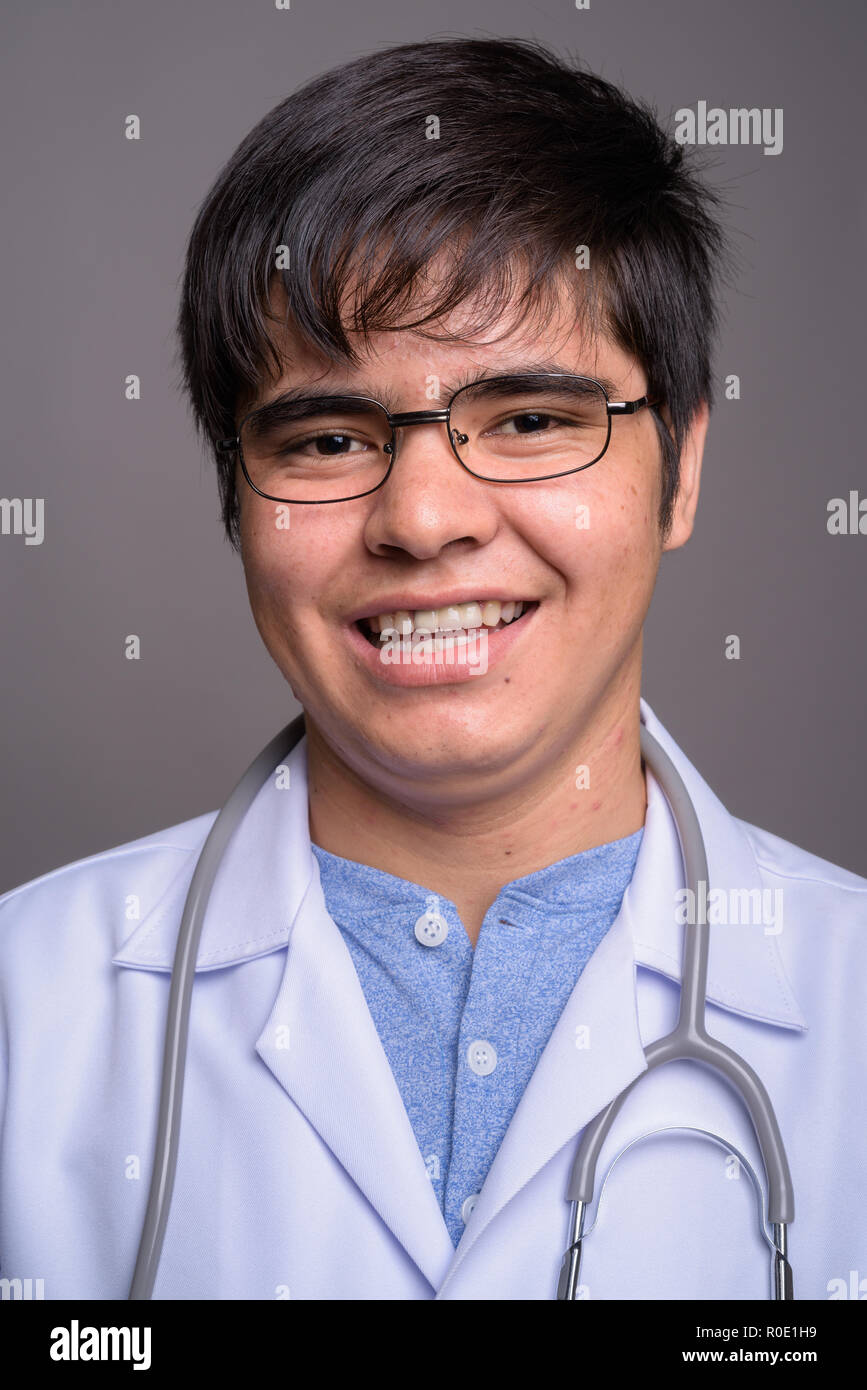 Face happy asian man doctor hi-res stock photography and images - Alamy