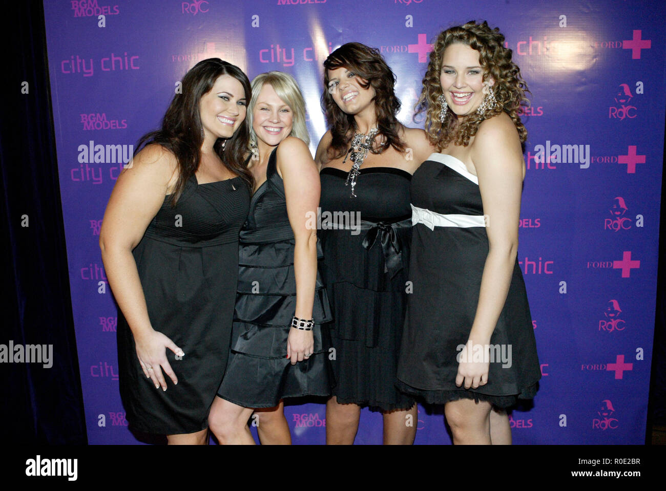 (l-r) Courtney Maxwell, Natalie Wakeling, Veronika Cvak and Blaise ...