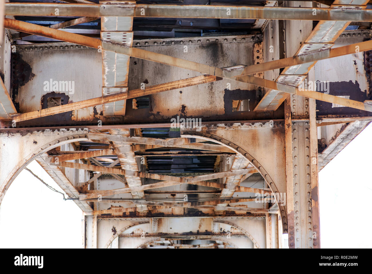 Elevated electric railway chicago hi-res stock photography and images ...