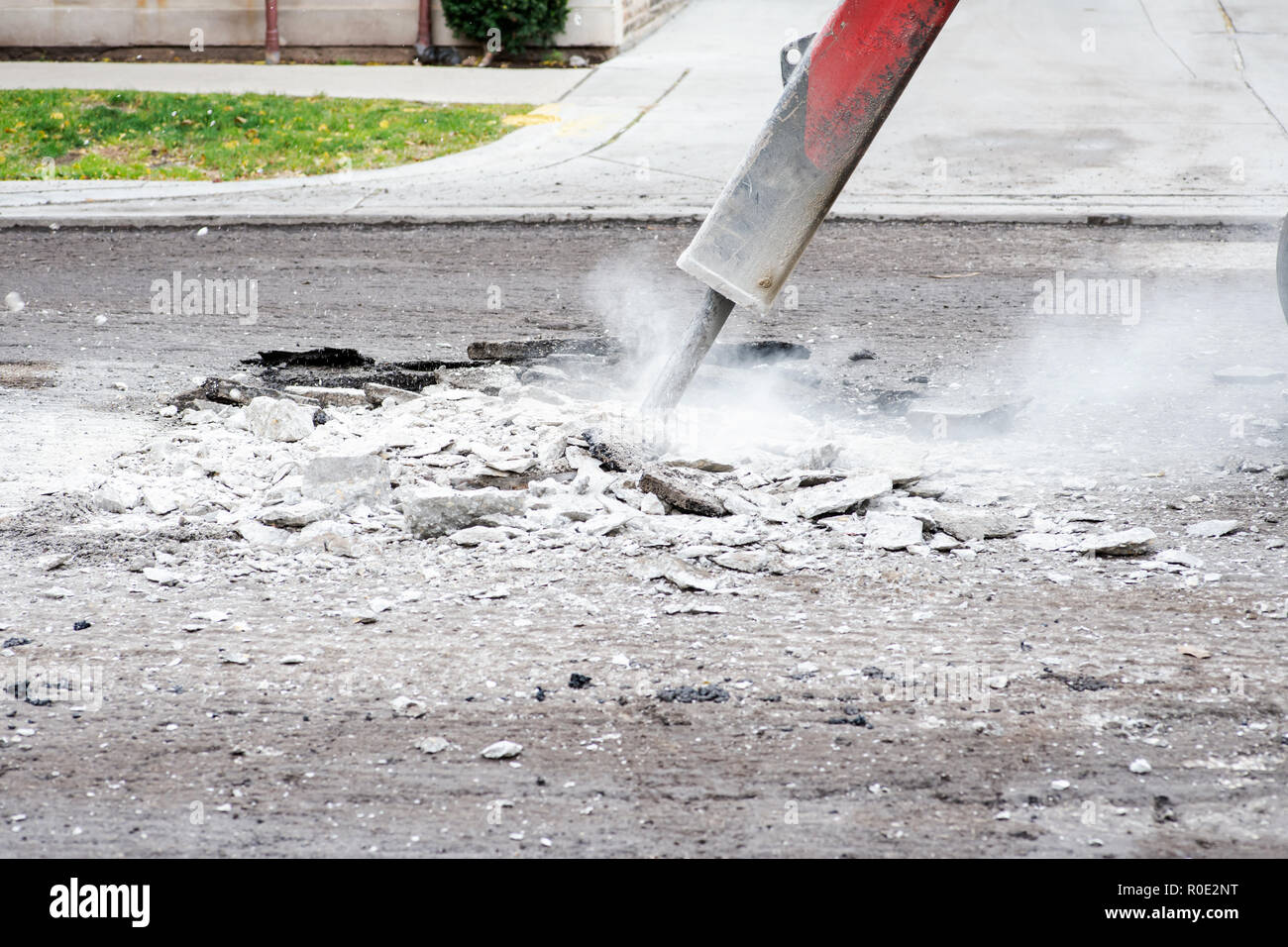 Remove dirt from paving hi-res stock photography and images - Alamy
