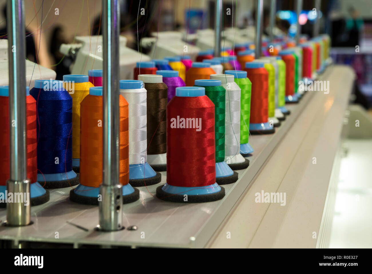 Industrial embroidery machine hi-res stock photography and images - Alamy