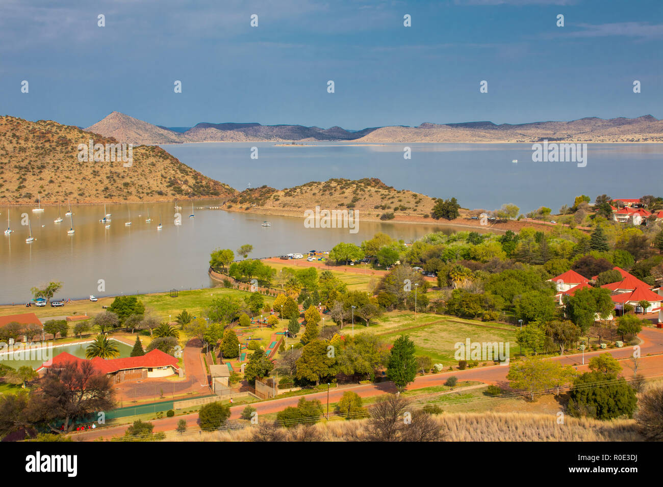 Gariep dam on the Orange river in South Africa Stock Photo - Alamy