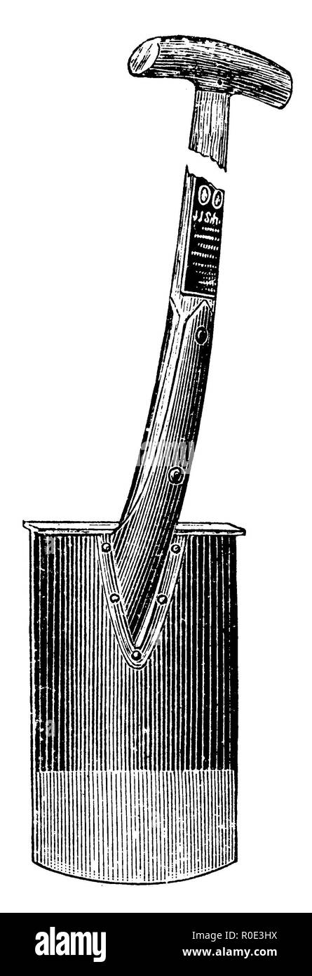 Steel spades hi-res stock photography and images - Alamy