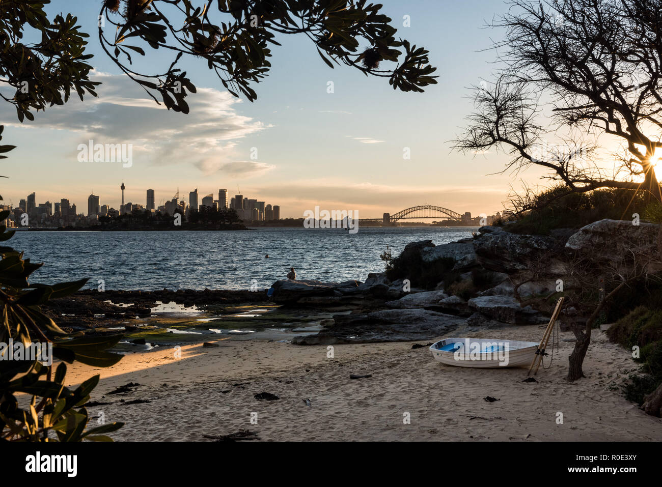 Milk Beach Sydney Australia photo by rhiannon hopley Stock Photo - Alamy