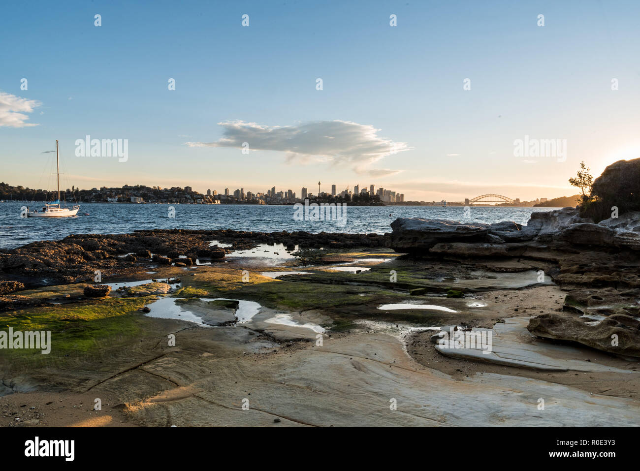 Milk Beach Sydney Australia photo by rhiannon hopley Stock Photo - Alamy