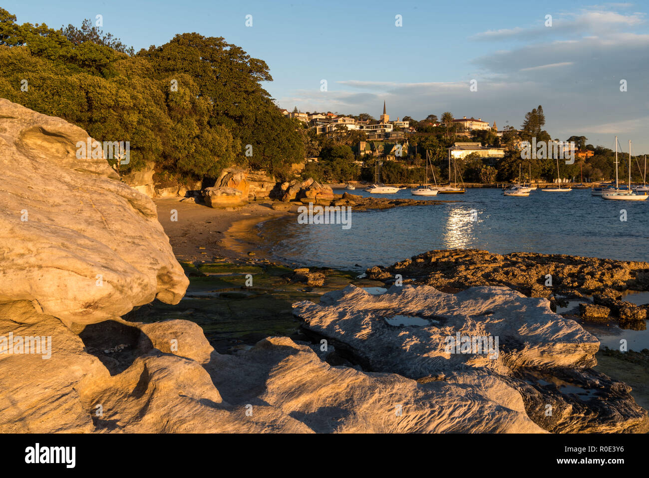 Milk Beach Sydney Australia photo by rhiannon hopley Stock Photo - Alamy