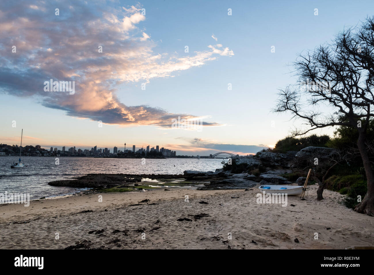 Milk Beach Sydney Australia photo by rhiannon hopley Stock Photo - Alamy