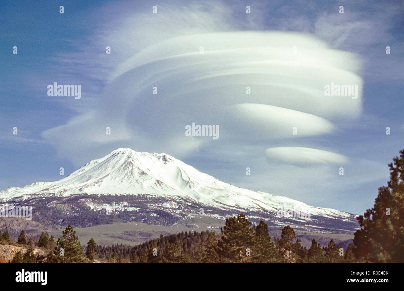 Mount Shasta Clouds