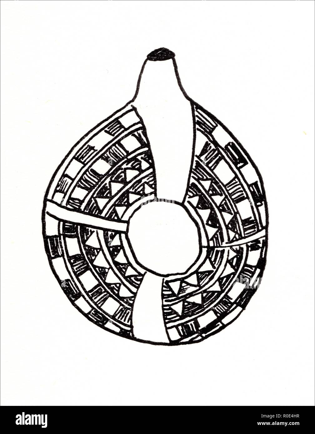 ART PRIMITIF . DESSIN. PRÉHISTOIRE . MOTIFS Stock Photo - Alamy