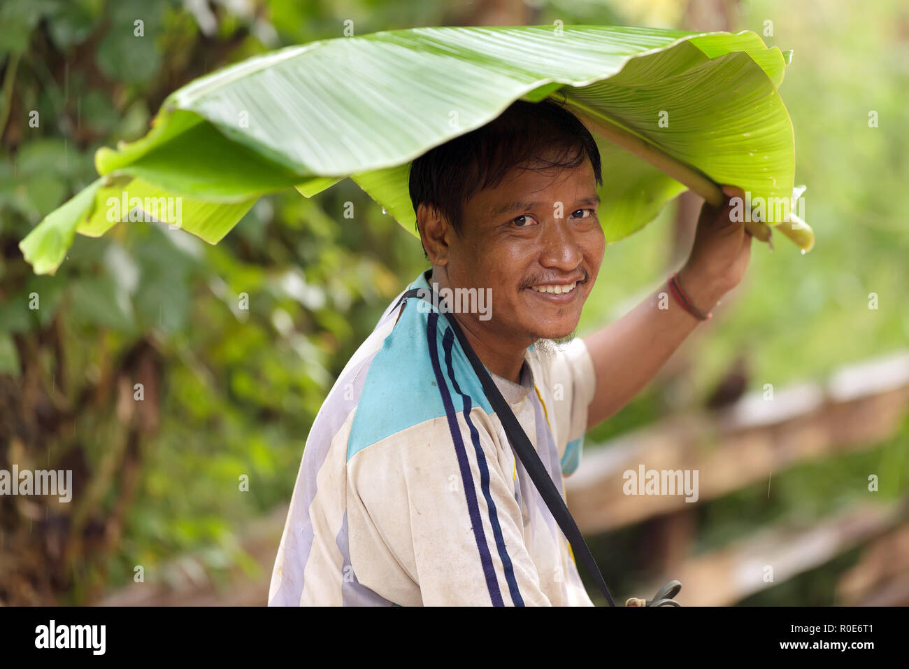 BAAN LOOK KAO LAM, THAILAND, NOVEMBER 19 : portrait of a Lahu tribe man ...