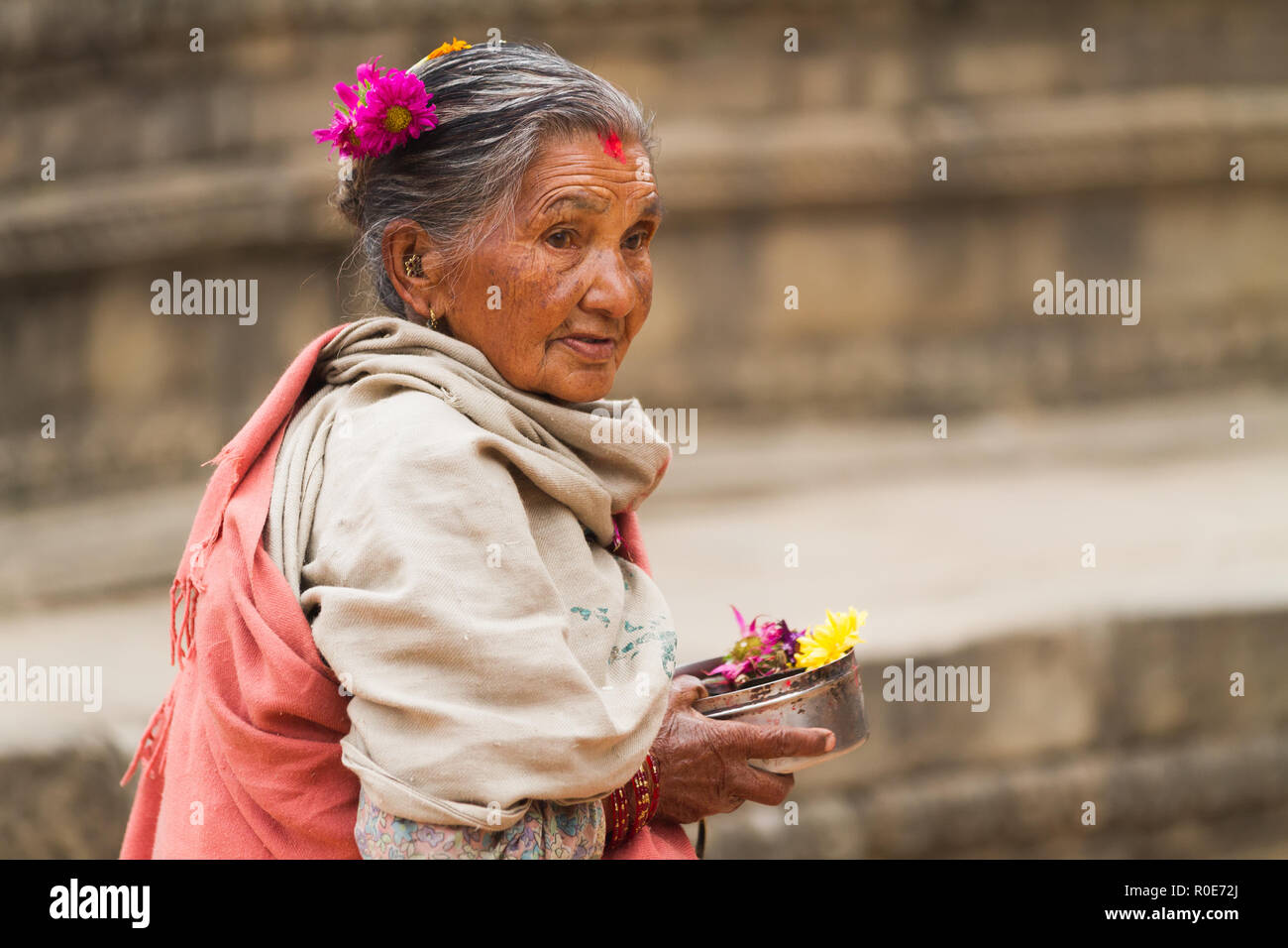Old woman wearing traditional clothes hi-res stock photography and ...