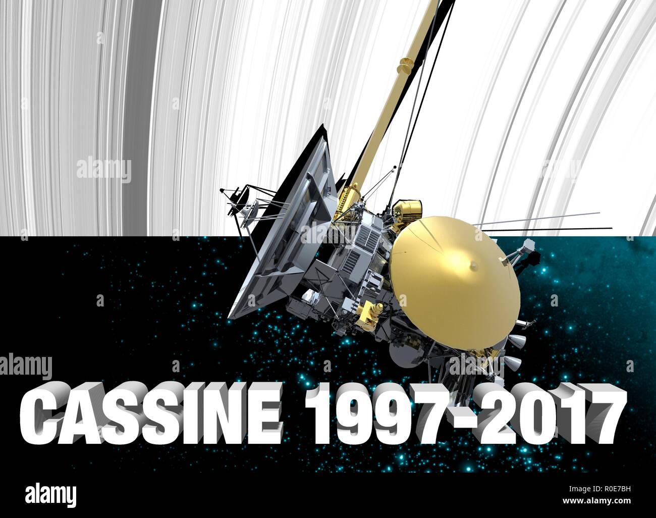 Cassini spacecraft hi-res stock photography and images - Alamy