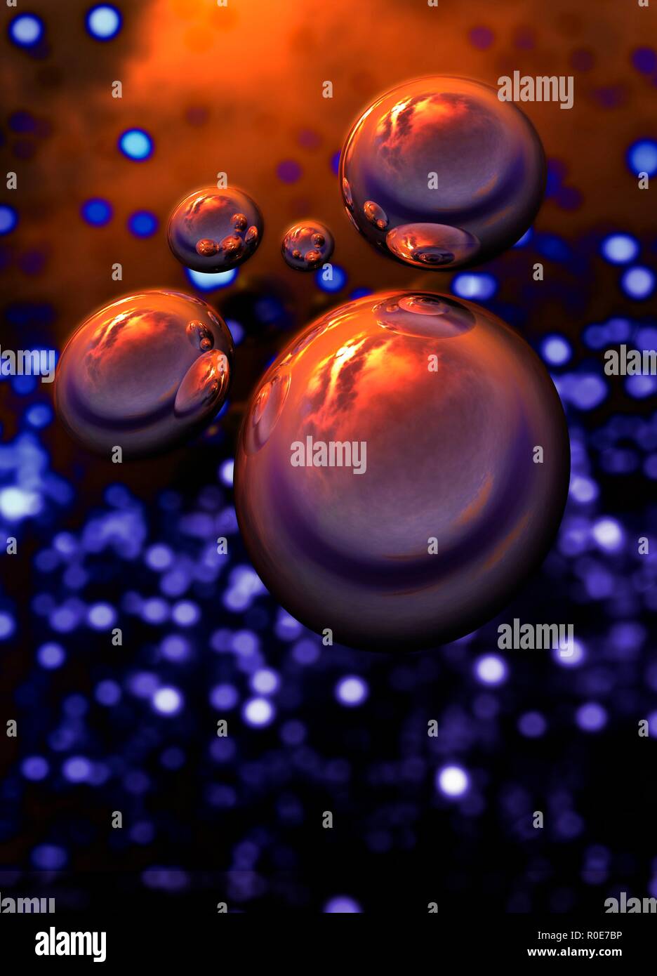Three dimensional spheres hi-res stock photography and images - Alamy