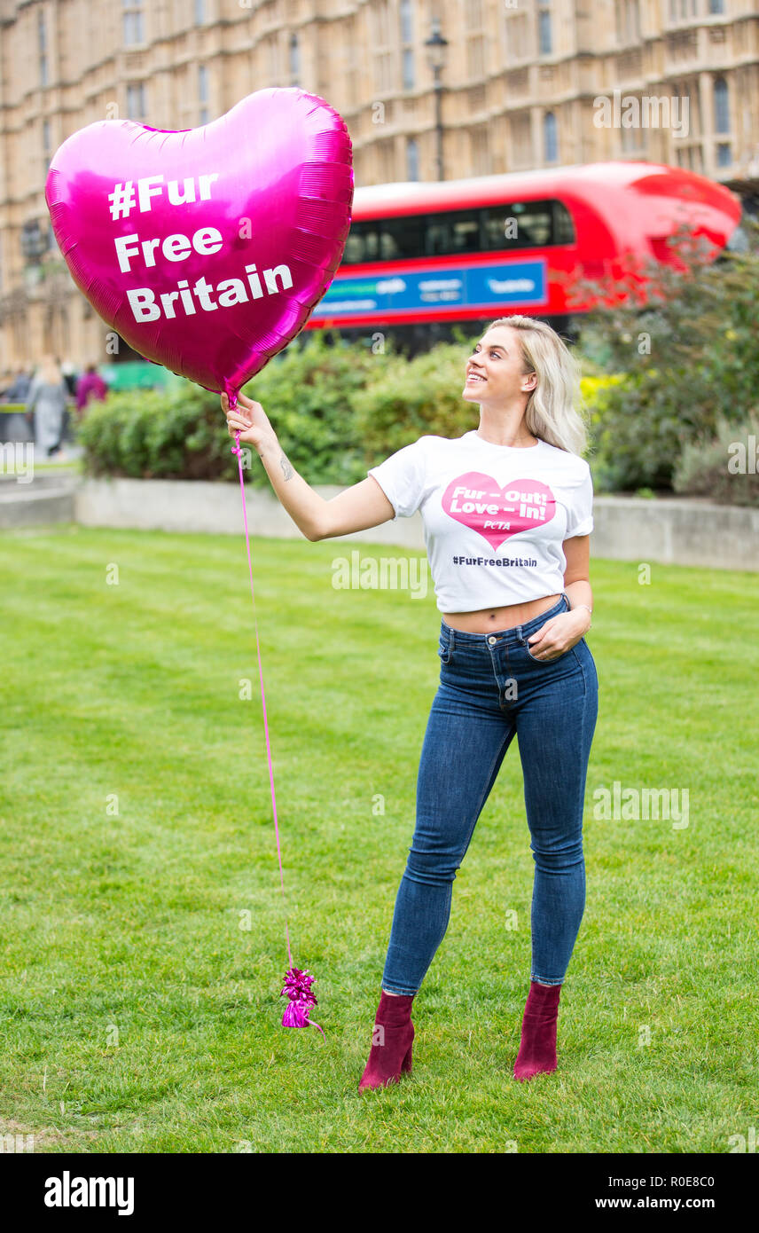 Wearing tops emblazoned with "Fur-Out, Love-In", Love Island's Samira ...