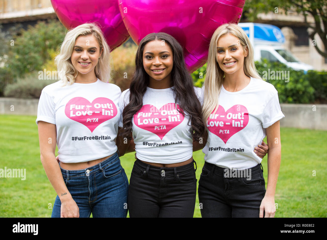 Wearing tops emblazoned with "Fur-Out, Love-In", Love Island's Samira ...