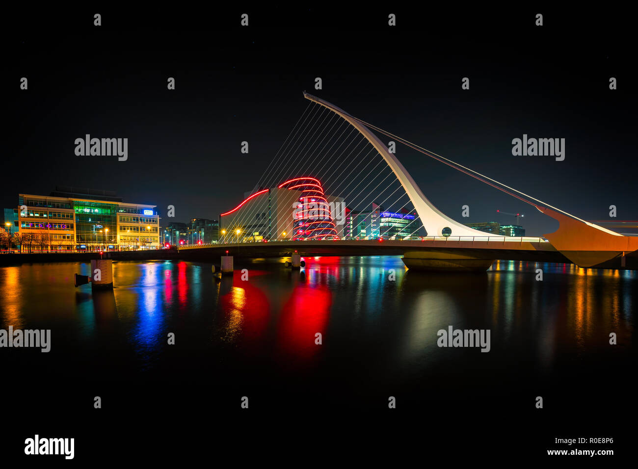 Convention centre dublin night hi-res stock photography and images - Alamy