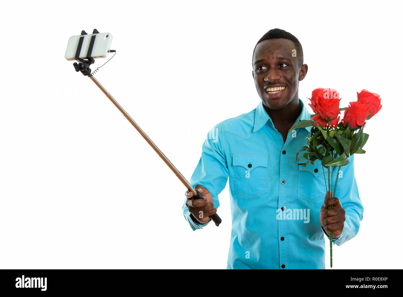 Man holding stick hi-res stock photography and images - Alamy