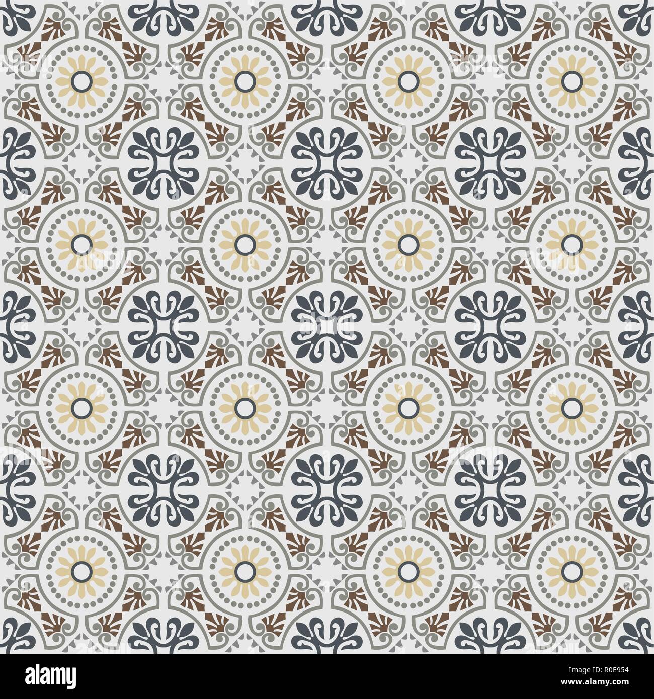 Mediterranean Art Pattern