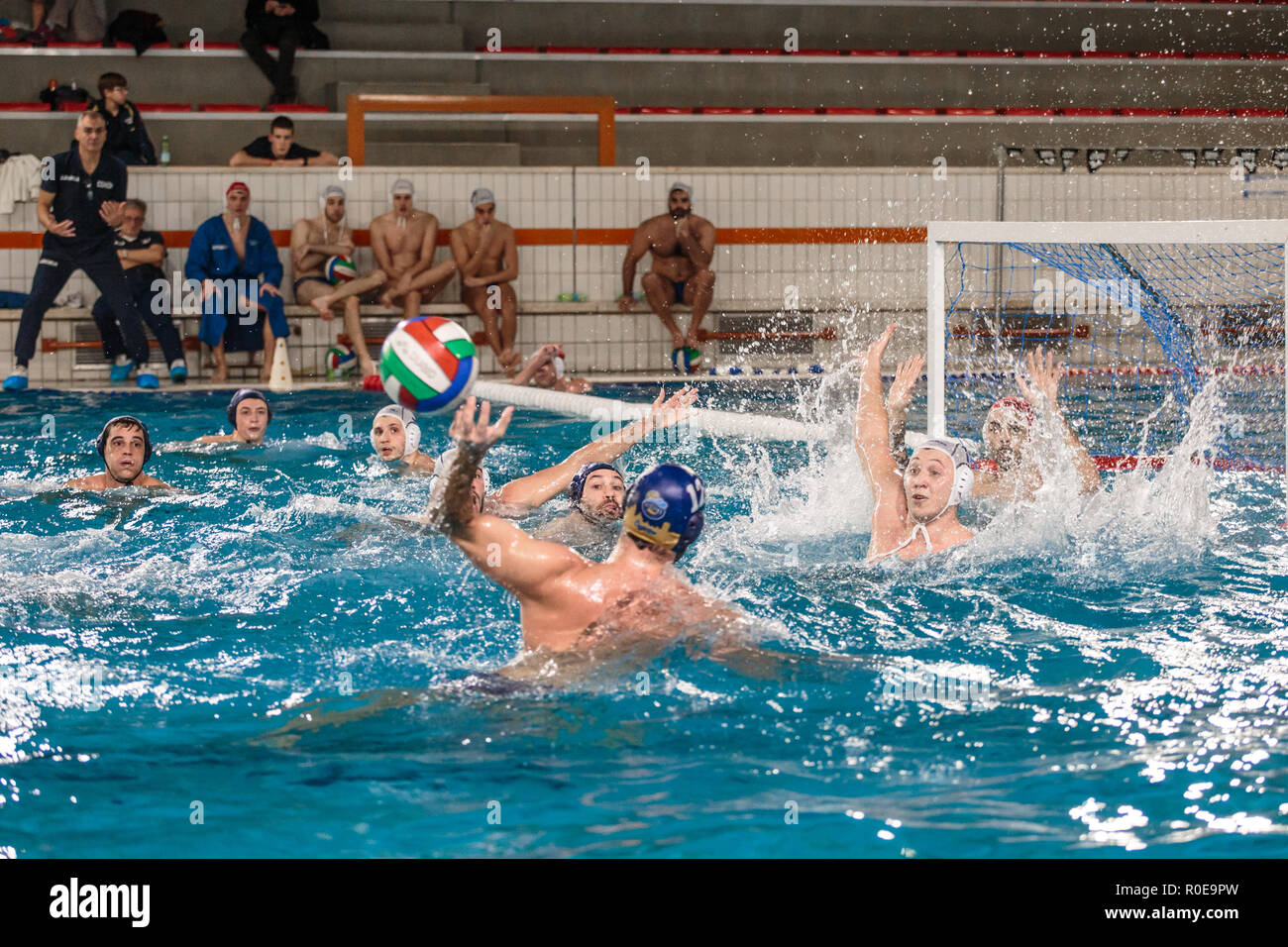 Waterpolo players hi-res stock photography and images - Alamy