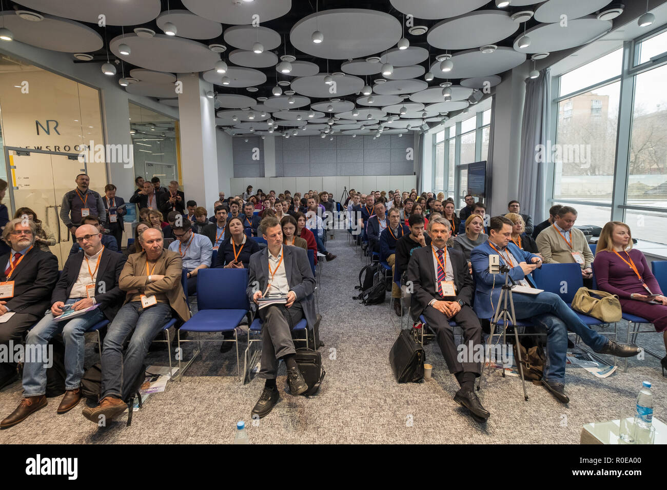 Business meeting in hall hi-res stock photography and images - Alamy