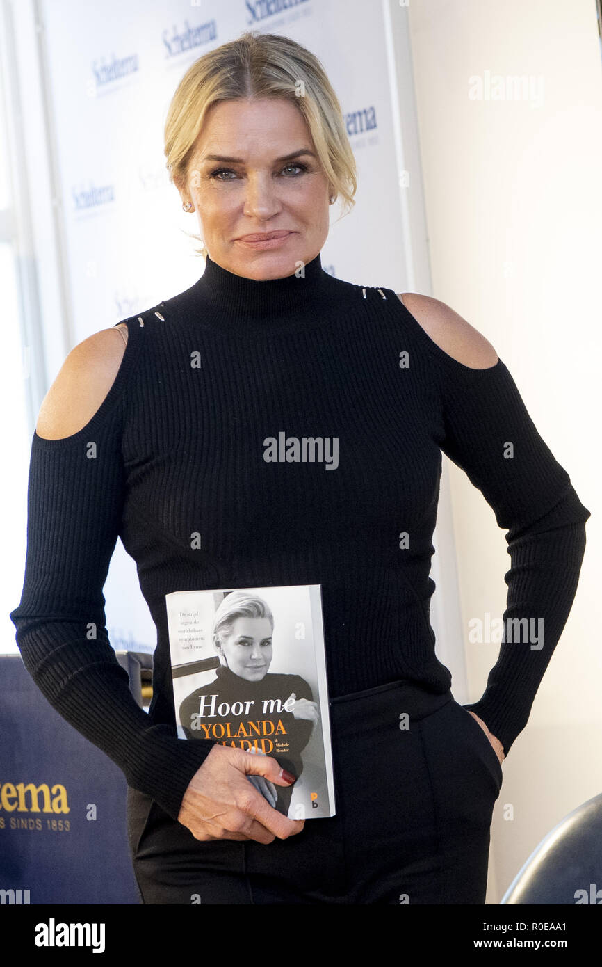 Yolanda Hadid in Scheltema in honour of the publication of her ...