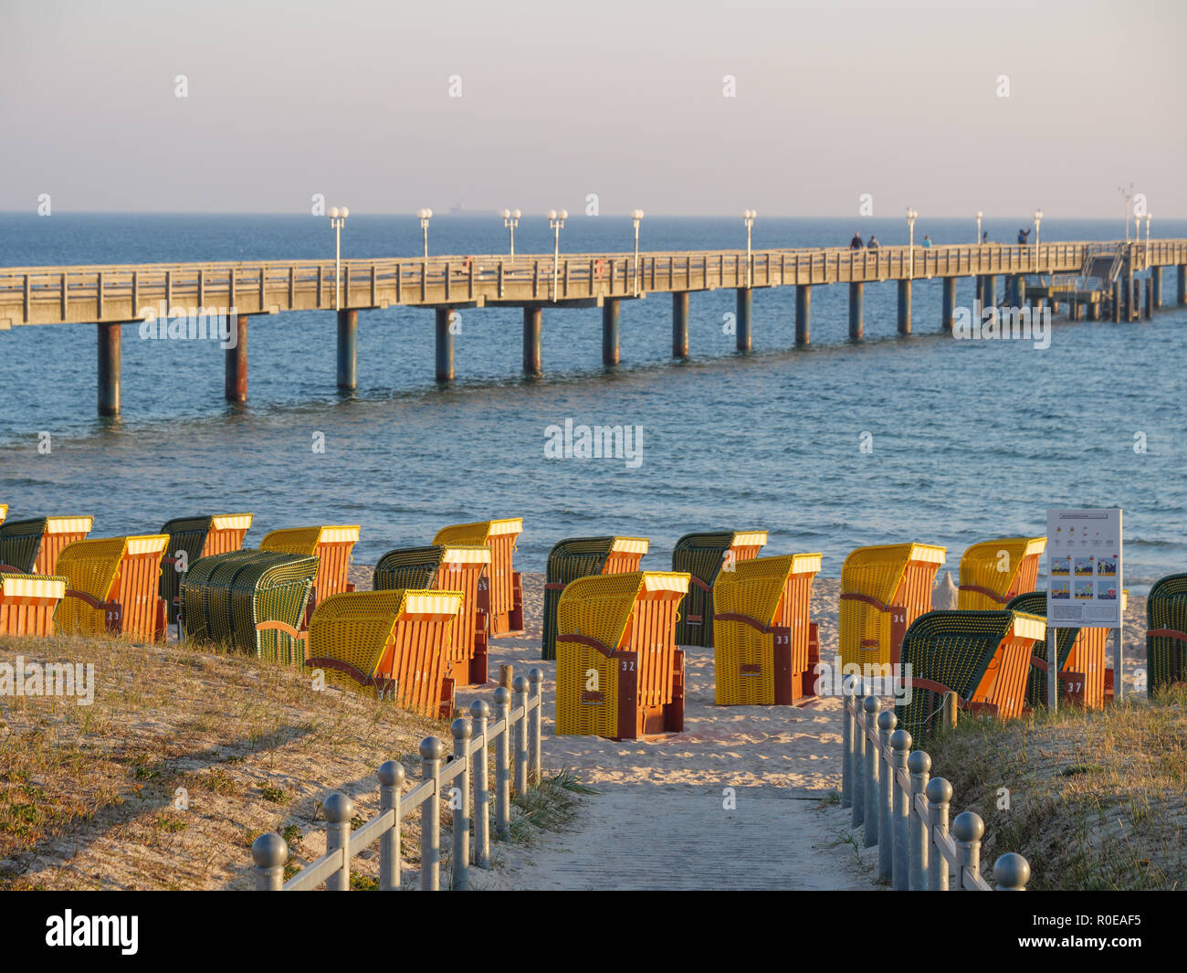 beach at the Island of ruegen Stock Photo - Alamy