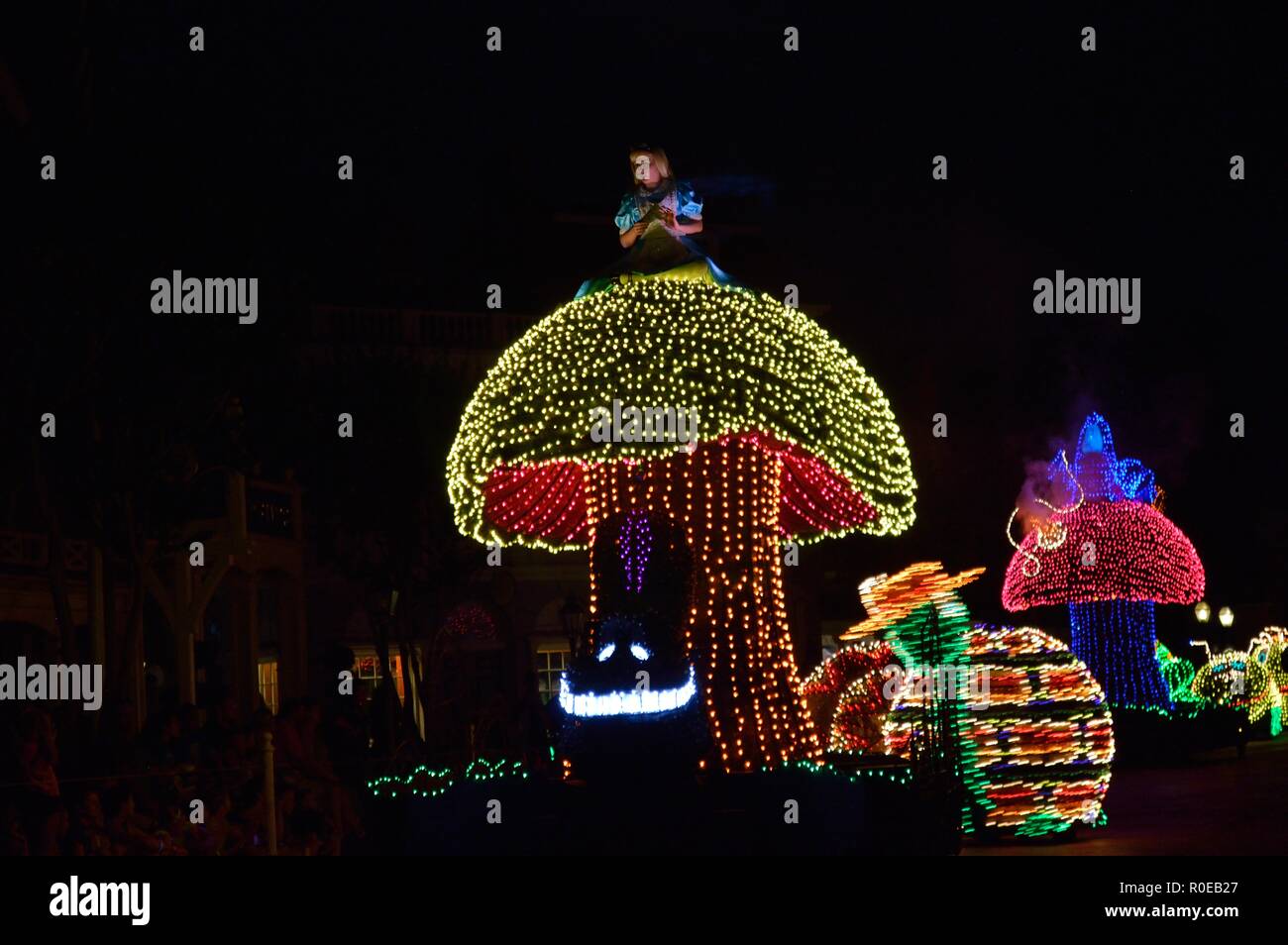 Disney's electrical parade Stock Photo - Alamy