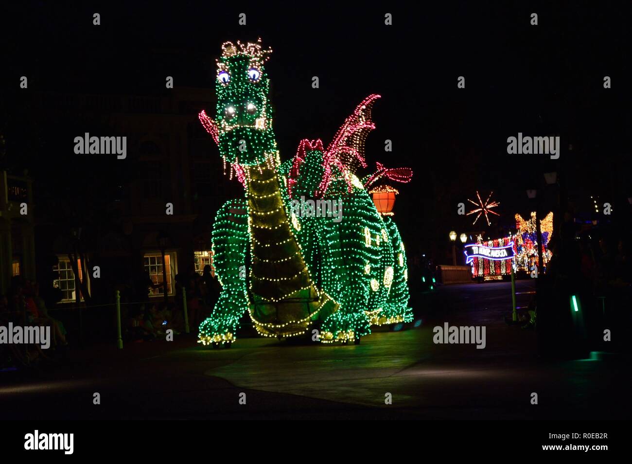 Disney's electrical parade Stock Photo - Alamy