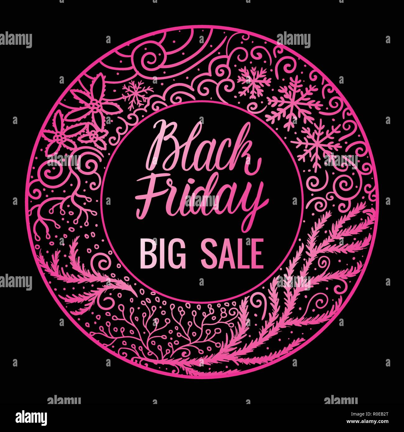 Pink friday Stock Vector Images - Alamy