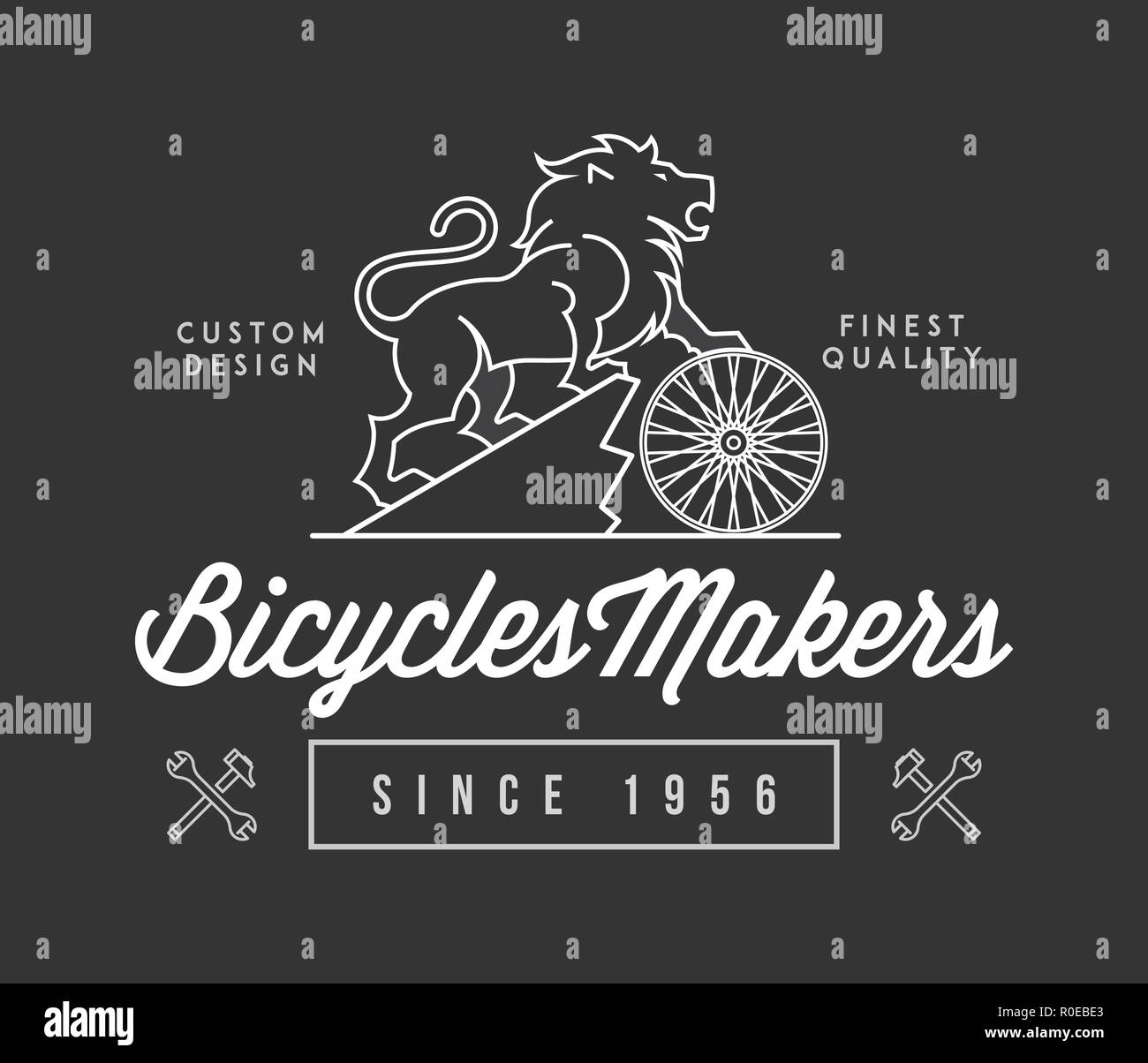 Bicycle makers white on black is about cycling and discovering ...