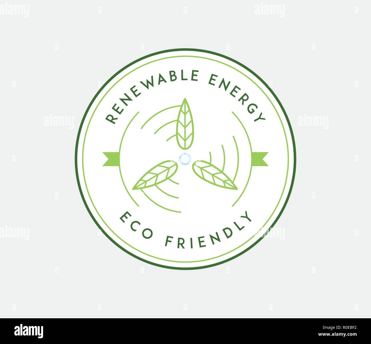 Bio energy green concept is a vector illustration for any use Stock ...