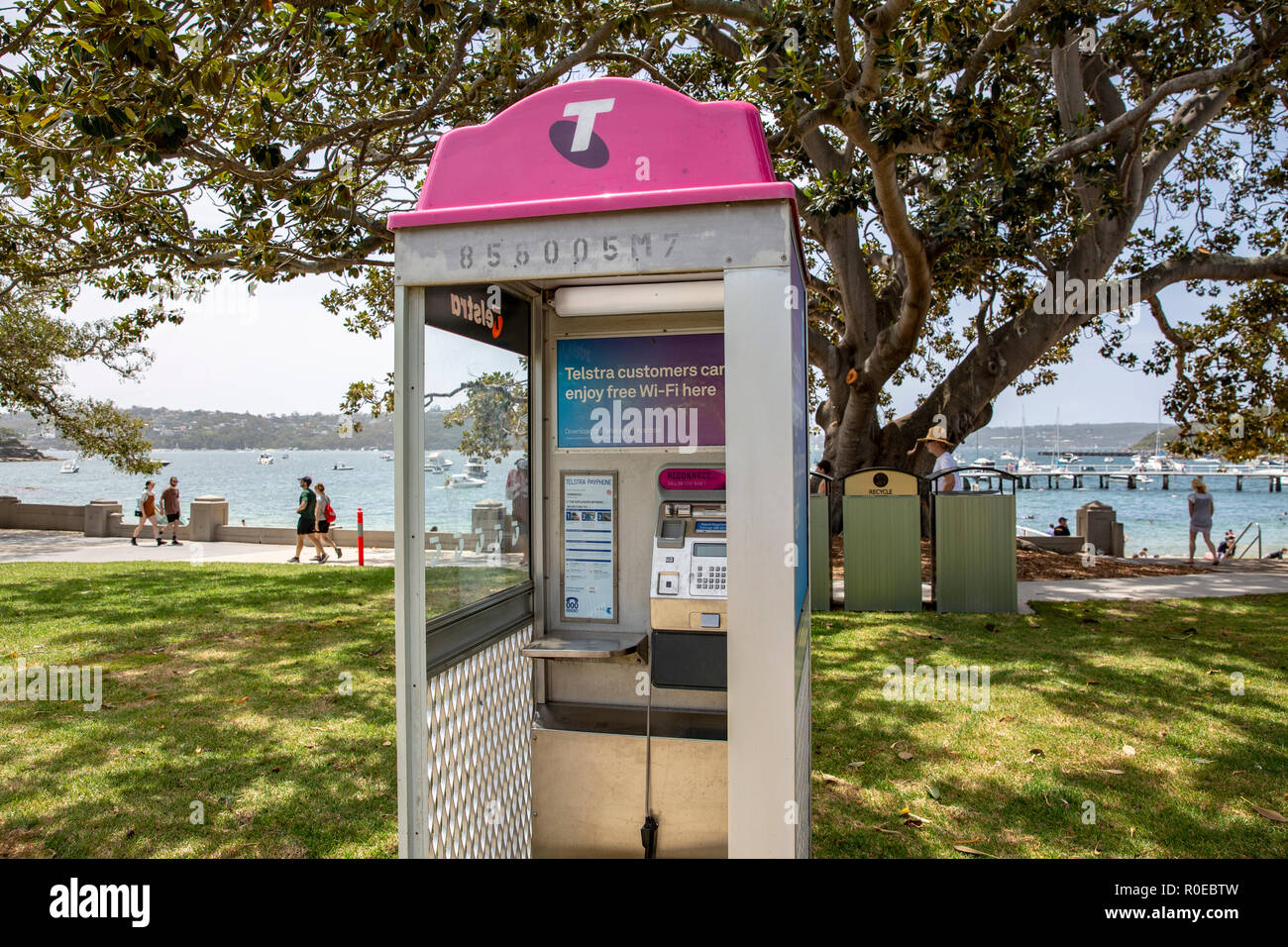 Telstra phone booth hi-res stock photography and images - Alamy