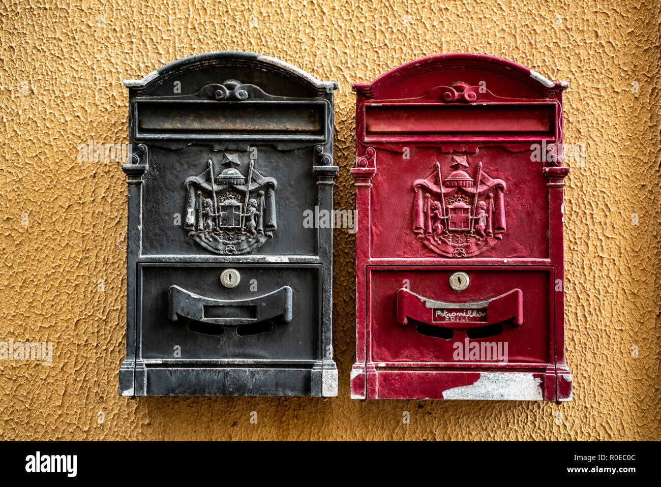 Chinese letter box post box hi-res stock photography and images - Alamy