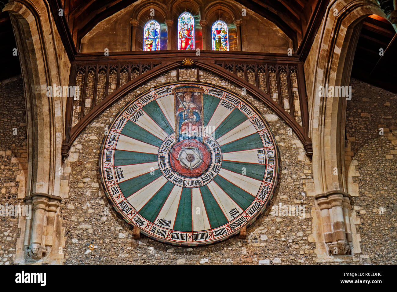 Winchester round table hi-res stock photography and images - Alamy