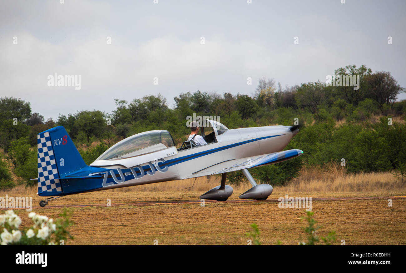 Seen at Rhino Park, private airfield in Pretoria, South Africa Stock ...