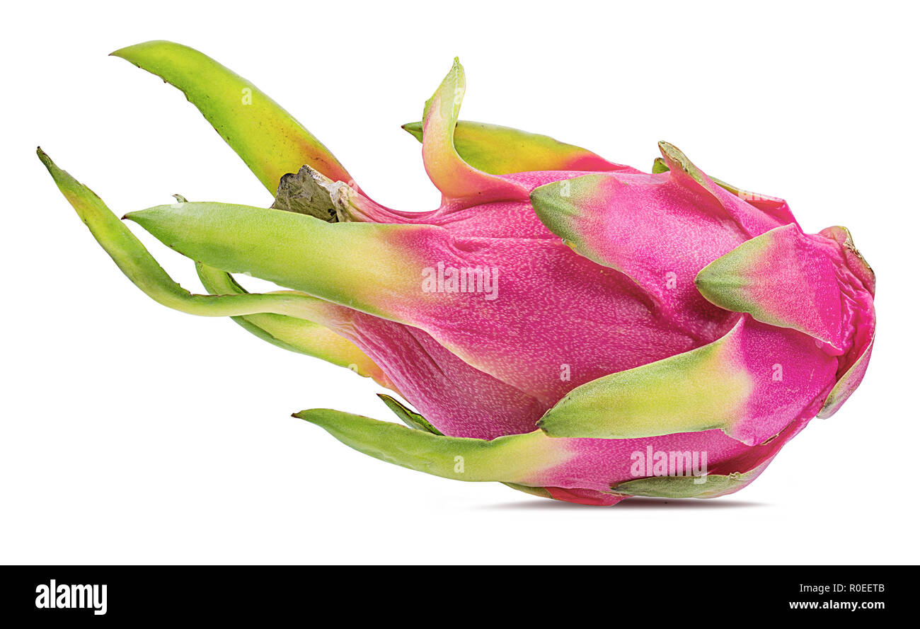 dragon fruit isolated on white background Stock Photo - Alamy