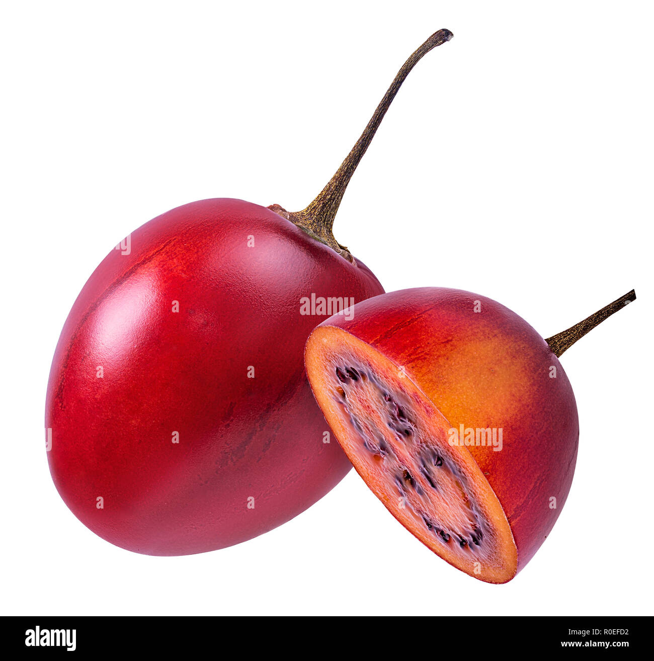tamarillo isolated on white background Stock Photo - Alamy