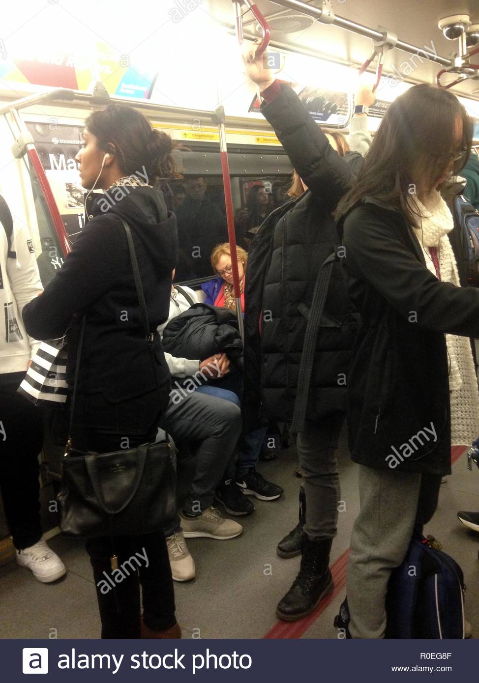 Packed Subway Train High Resolution Stock Photography and Images - Alamy