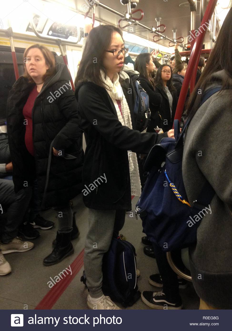 Packed Subway Train High Resolution Stock Photography and Images - Alamy