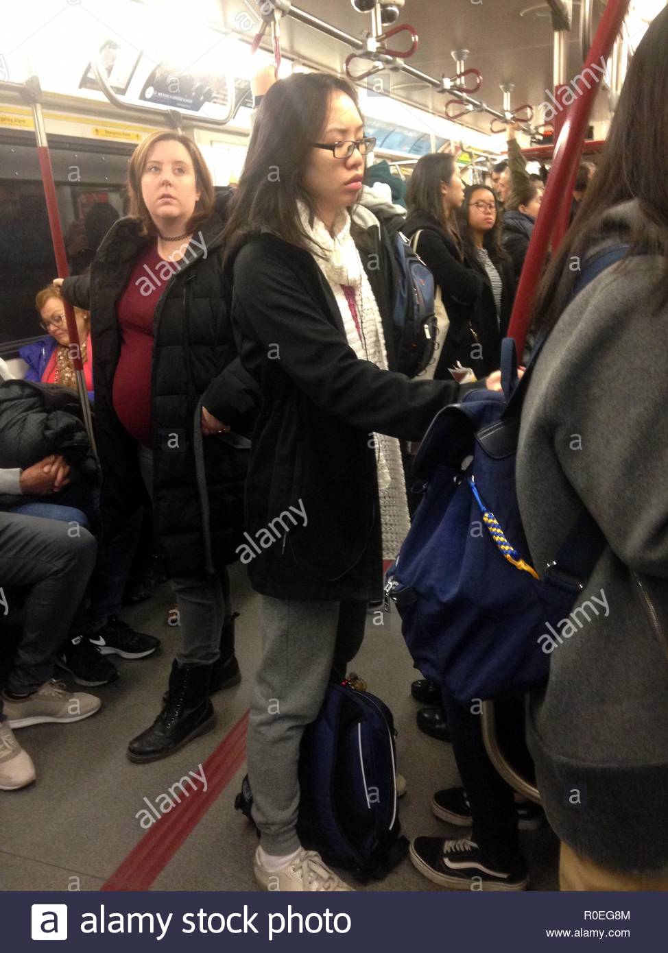 Packed Subway Train High Resolution Stock Photography and Images - Alamy