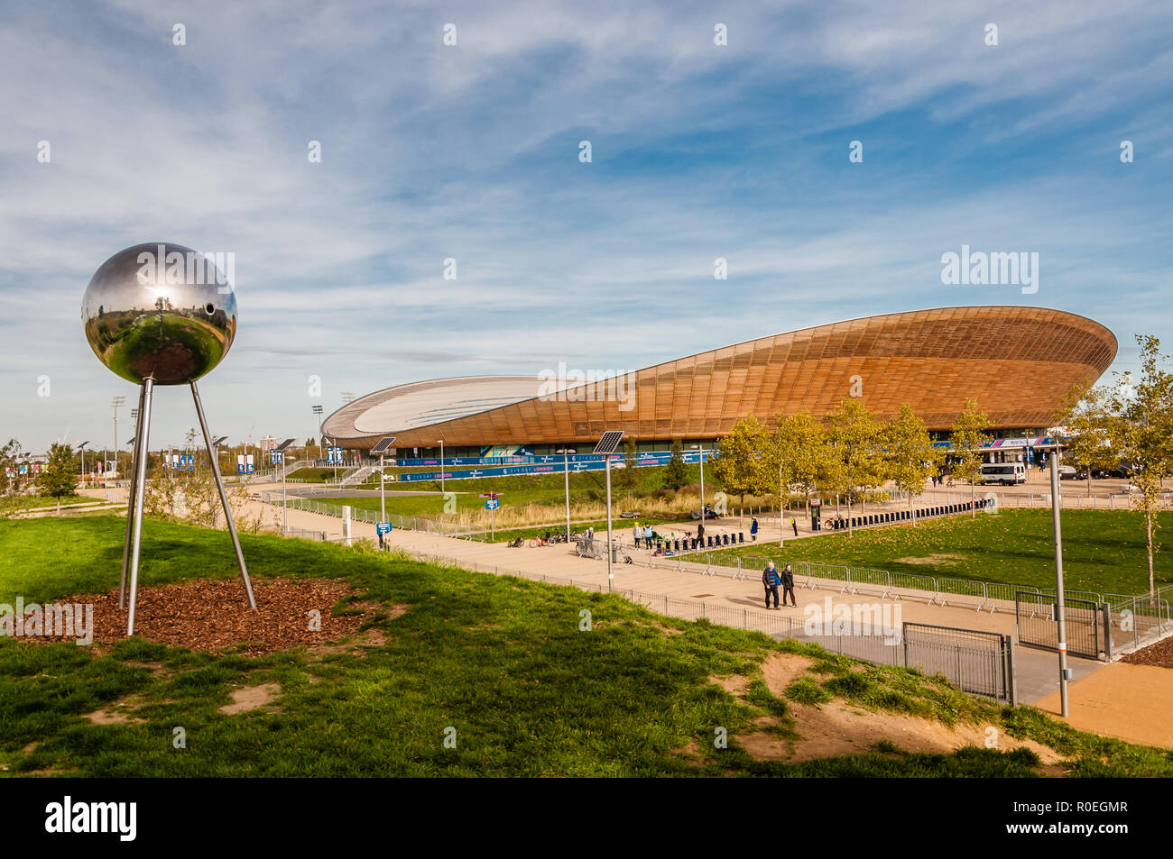 Sputnik a view of the iconic Olympic Stadium in the Queen Elizabeth ...