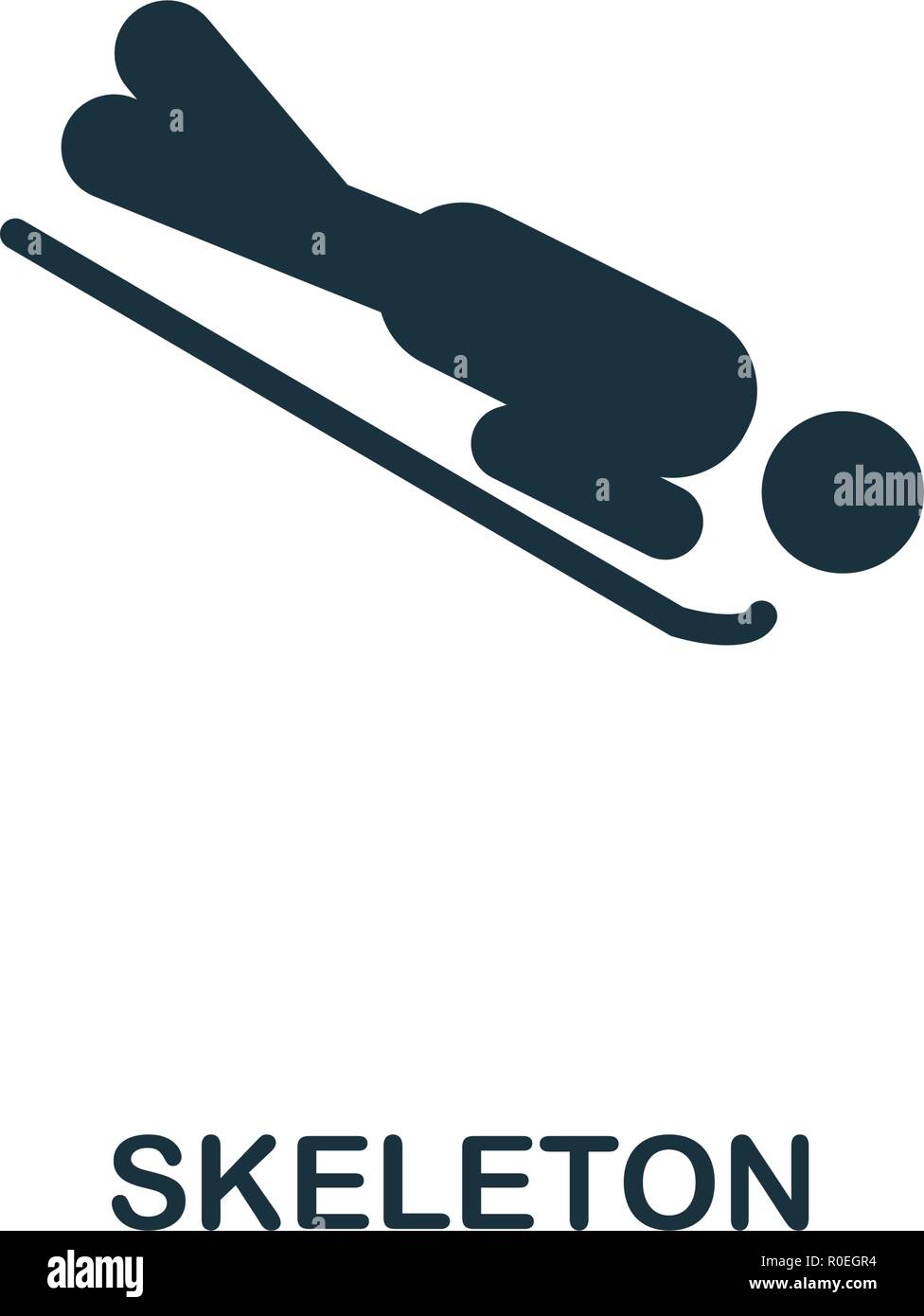 Olympic skeleton Stock Vector Images - Alamy